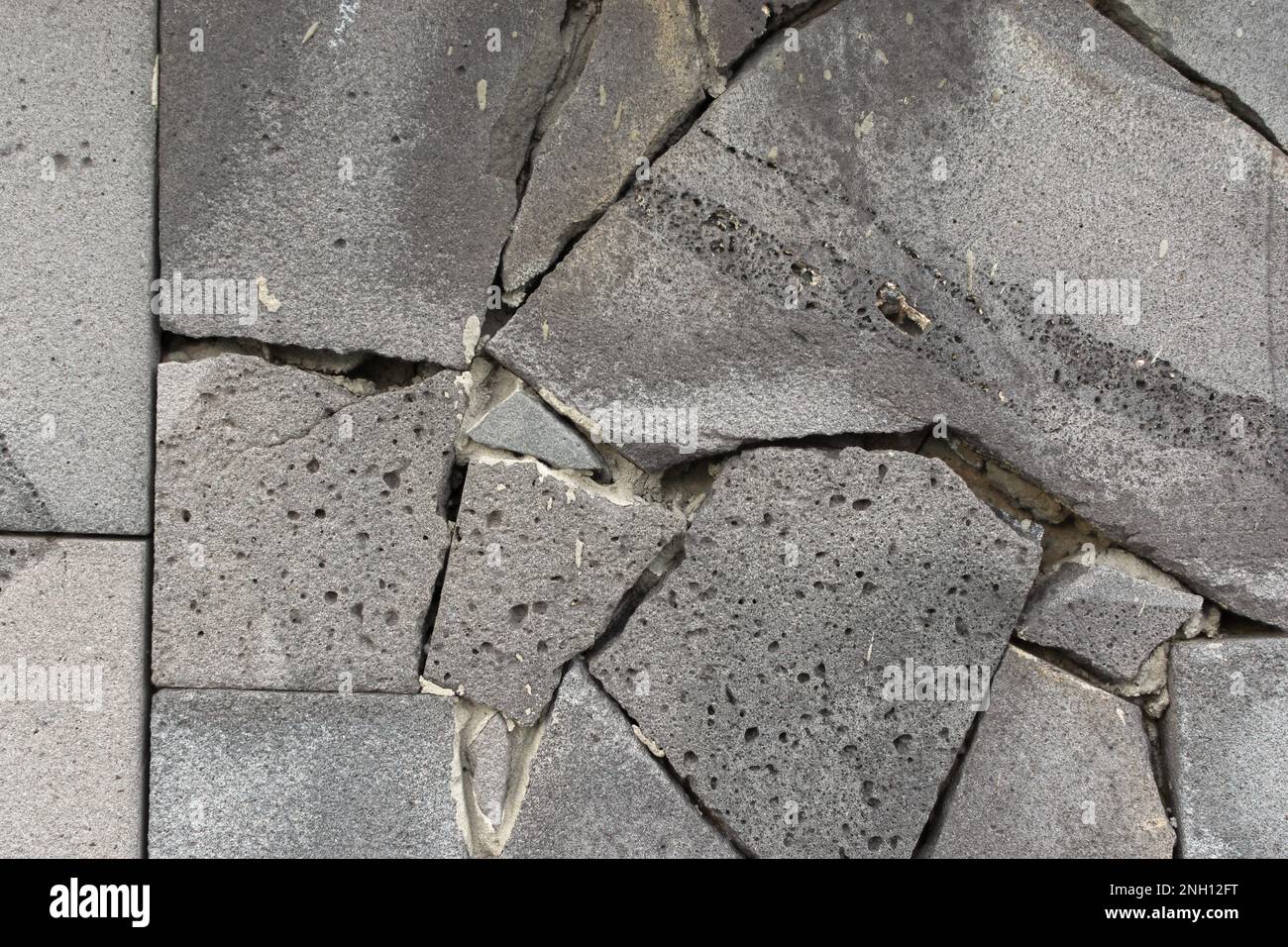 Stone grey masonry texture. Abstract neutral background made of large ...