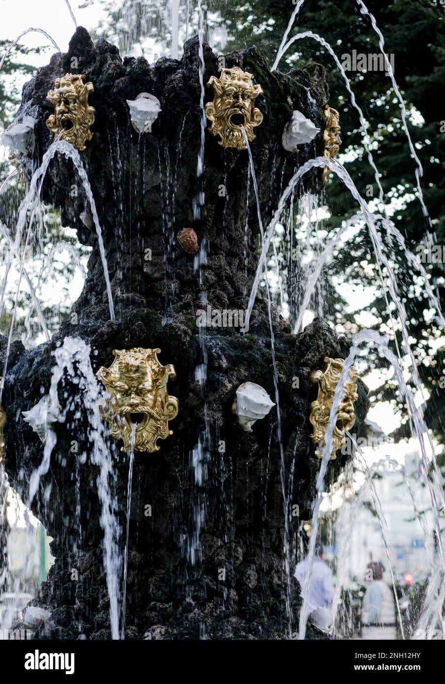 antique fountain in city. historical fountain Stock Photo - Alamy