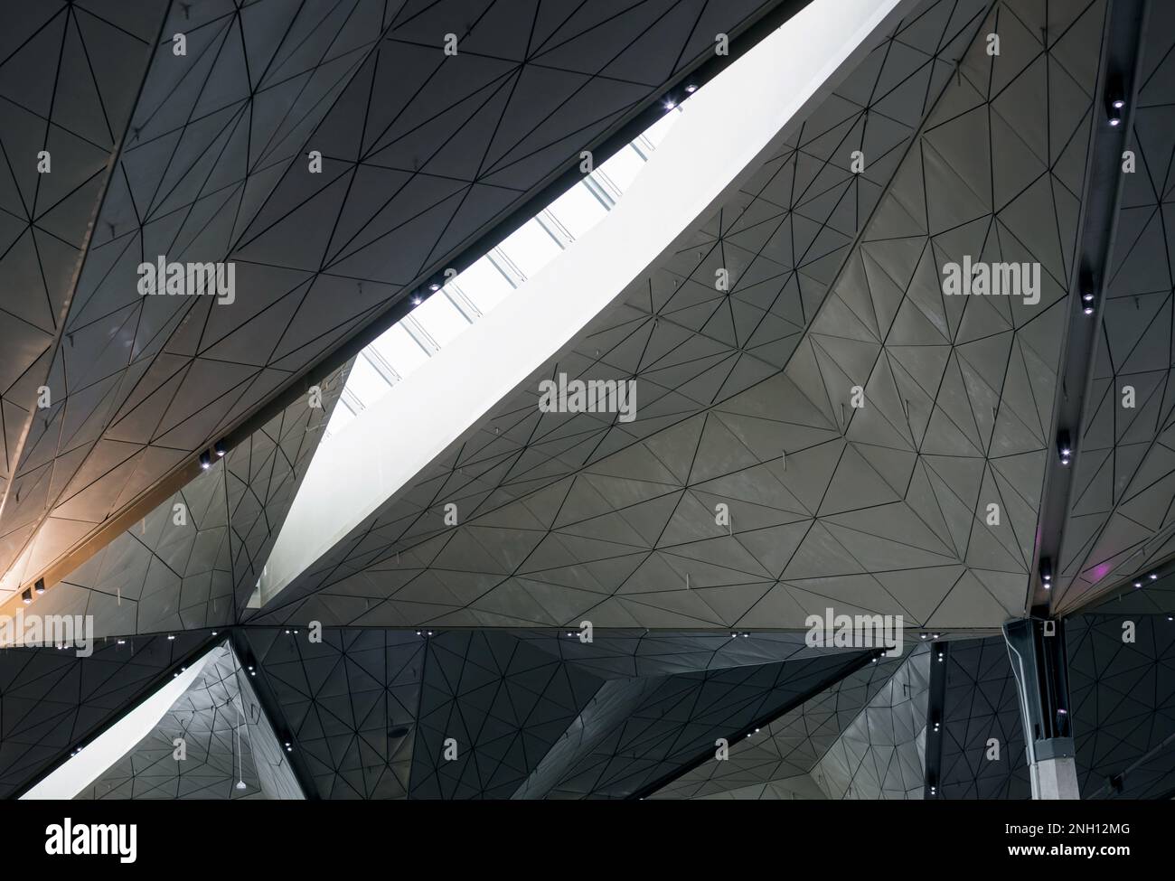 Abstract architecture. Minimalism. Hi-tech architectural detail. modern ...