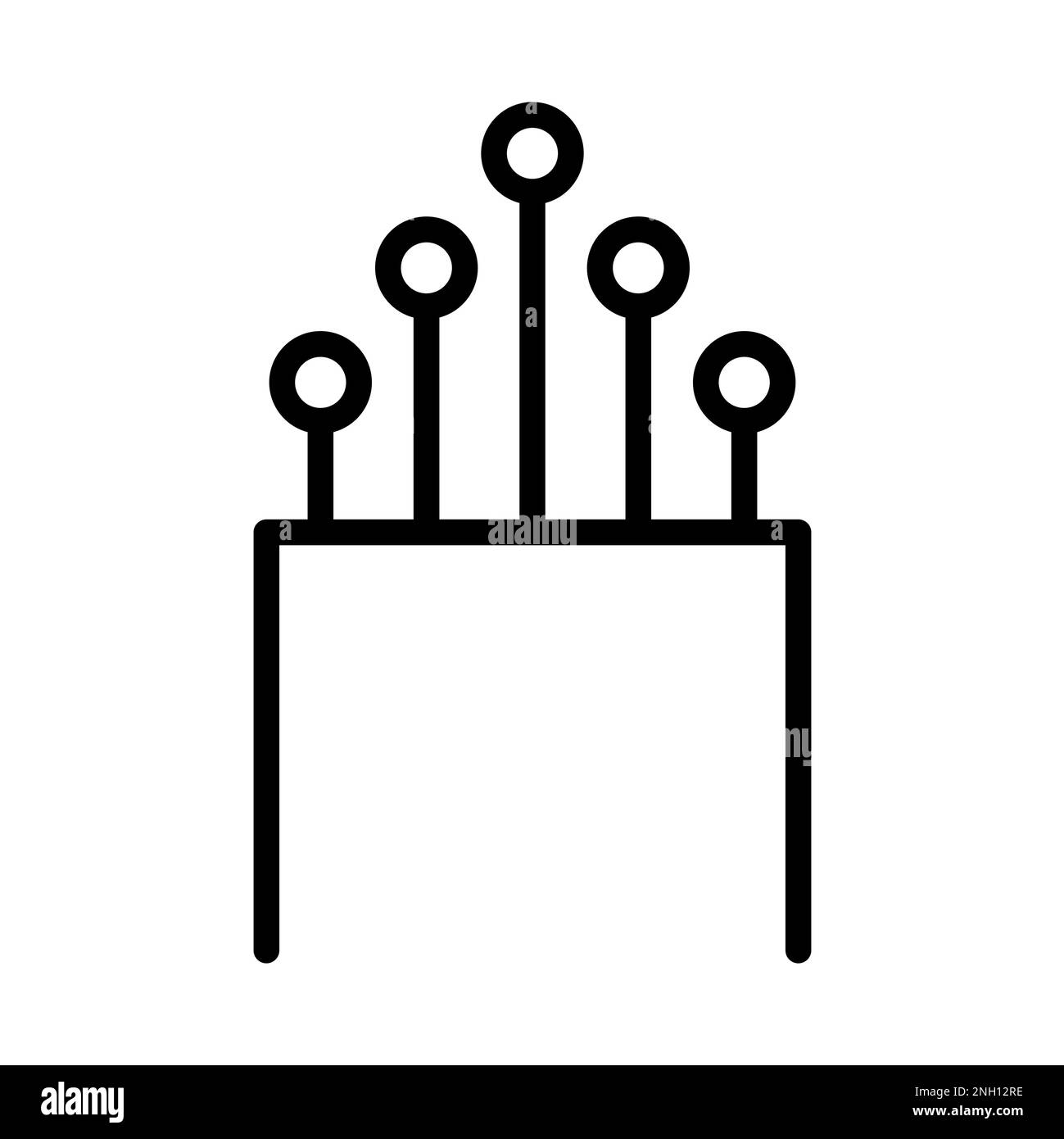 Optical cable icon, technology information wire web network, digital ...