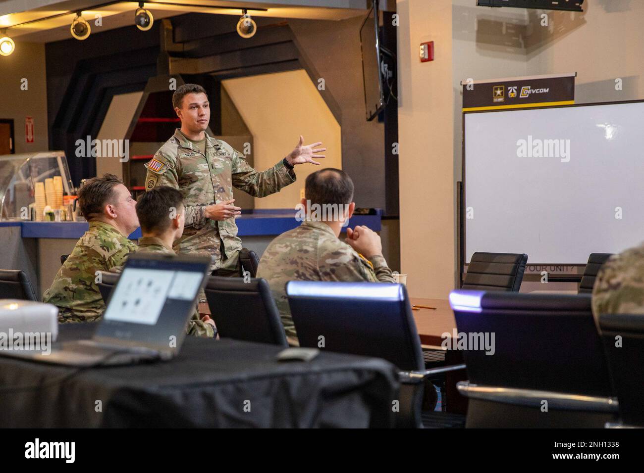 U.S. Army Paratroopers assigned to the 82nd Airborne Division take a ...