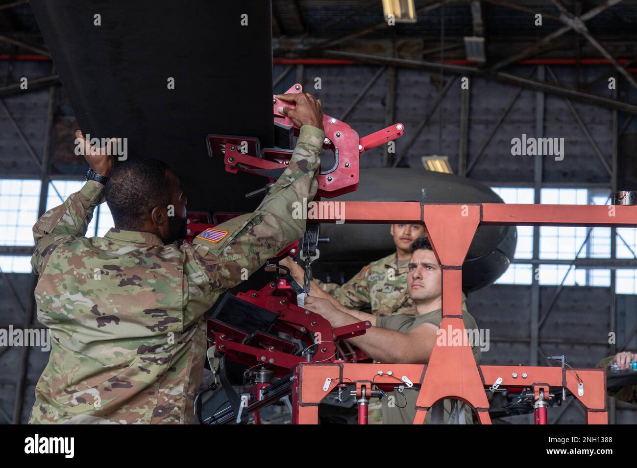 Soldiers assigned to Delta Troop, 3rd Squadron, 17th Cavalry Regiment ...