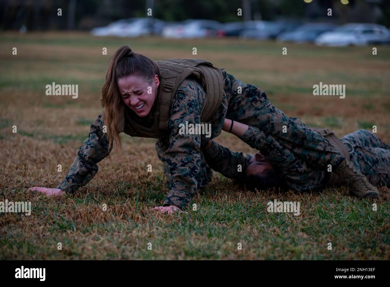 U.S. Marine Corps Cpl. Grace Guadagnolo, a meteorology and oceanography ...