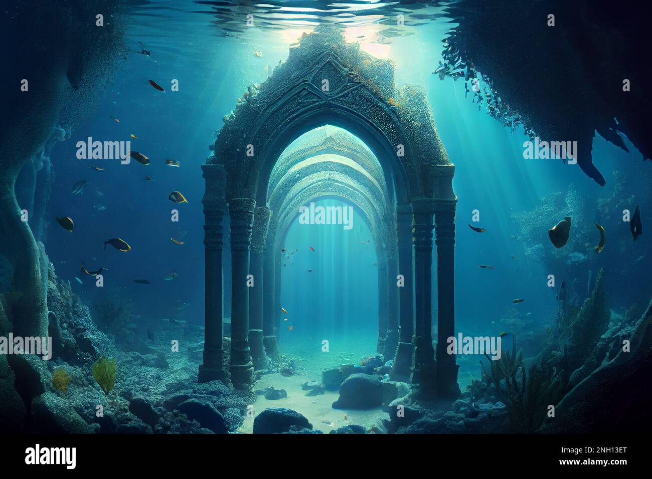 Atlantis lost city hi-res stock photography and images - Alamy