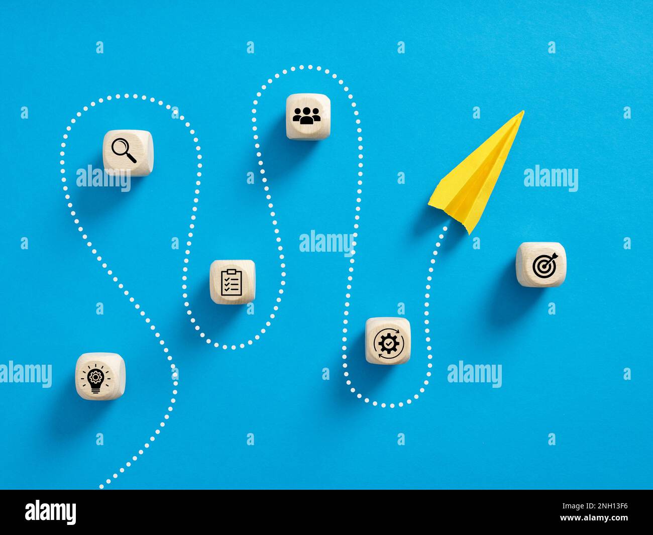 Goal achievement in business. Business strategy, solutions and the way ...