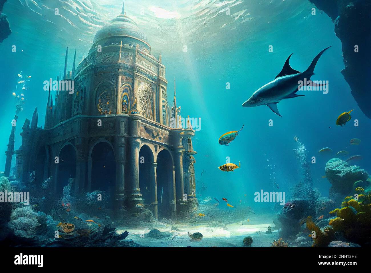 Atlantis lost city hi-res stock photography and images - Alamy