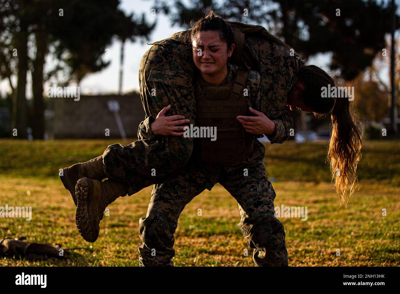 U.S. Marine Corps Cpl. Alexis Flippo, an imagery analysis specialist ...