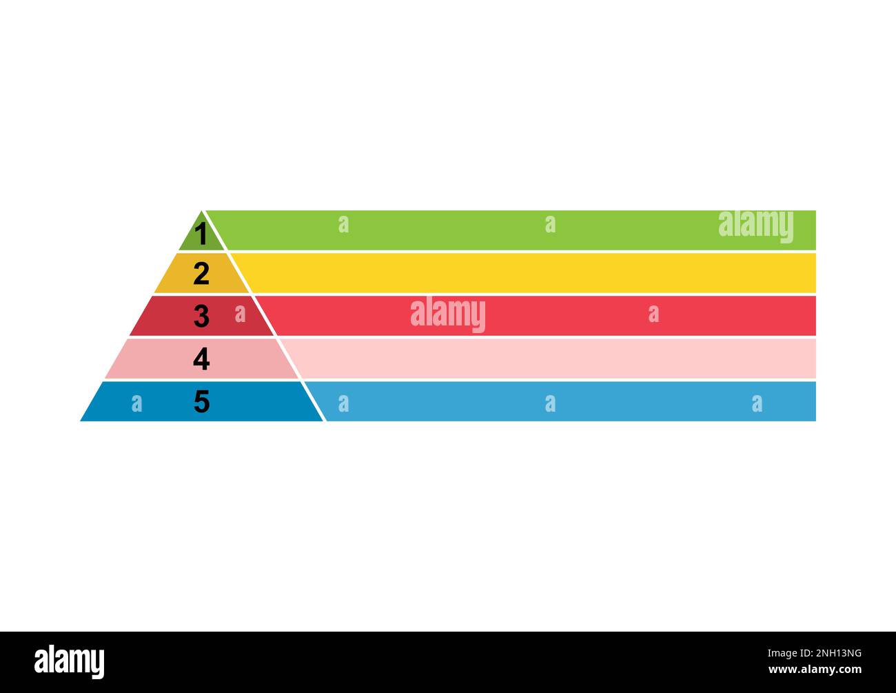 Pyramid infographic chart layout, info modern concept step presentation ...