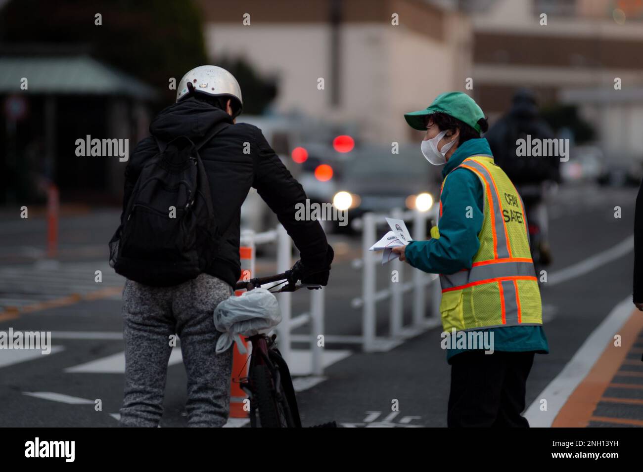 YOKOSUKA, Japan (Dec. 6, 2022) Safety supervisor Chieko Kajigaya ...