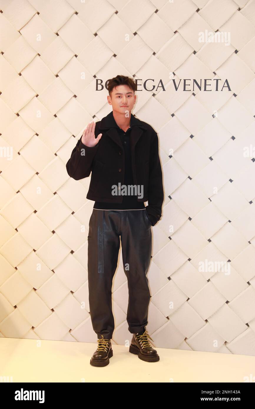 Chinese former competitive swimmer Ning Zetao attended Bottega Veneta ...