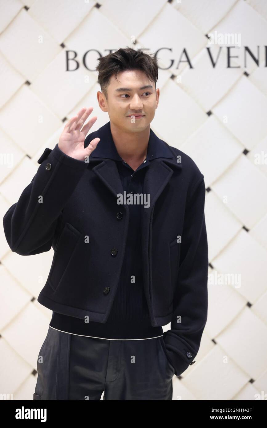 Chinese former competitive swimmer Ning Zetao attended Bottega Veneta ...