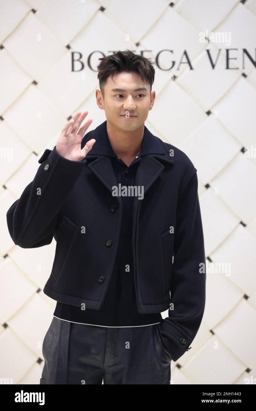 Chinese former competitive swimmer Ning Zetao attended Bottega Veneta ...