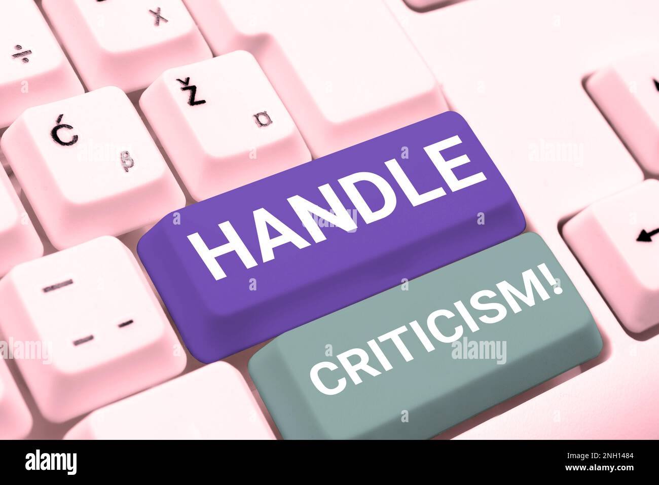 Inspiration showing sign Handle Criticism, Business idea process of ...