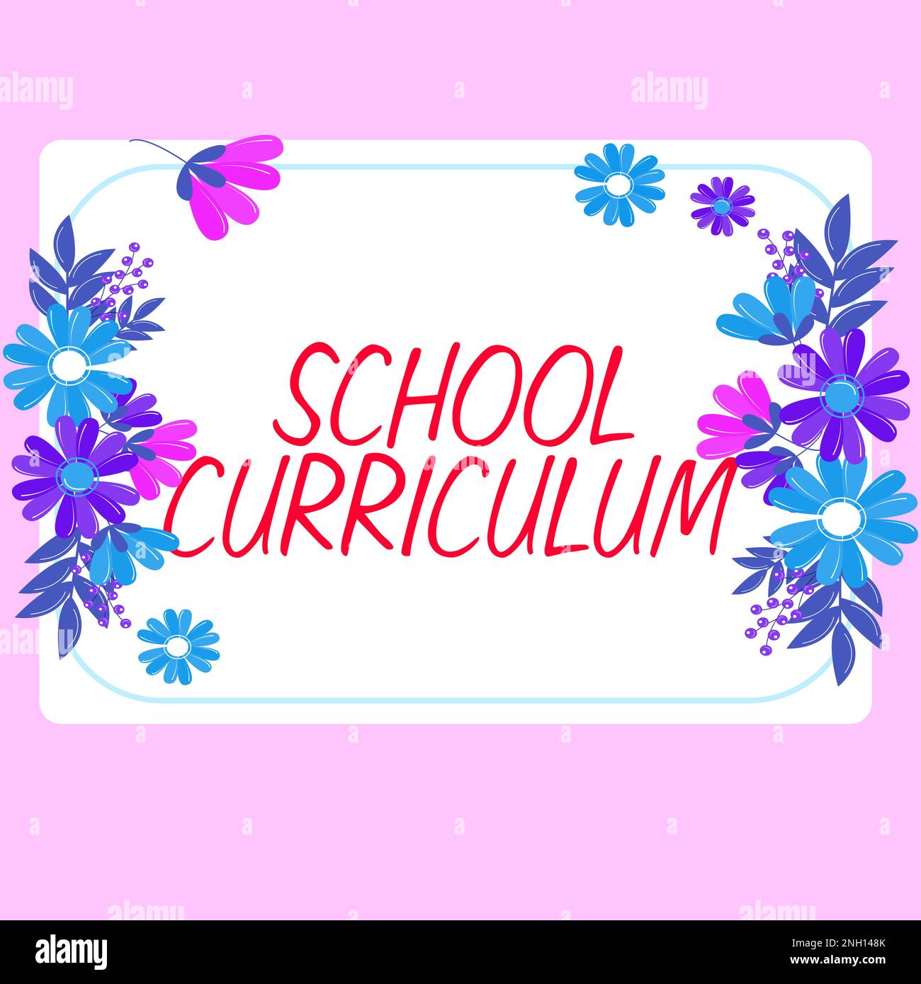 Text sign showing School Curriculum, Conceptual photo designed to ...