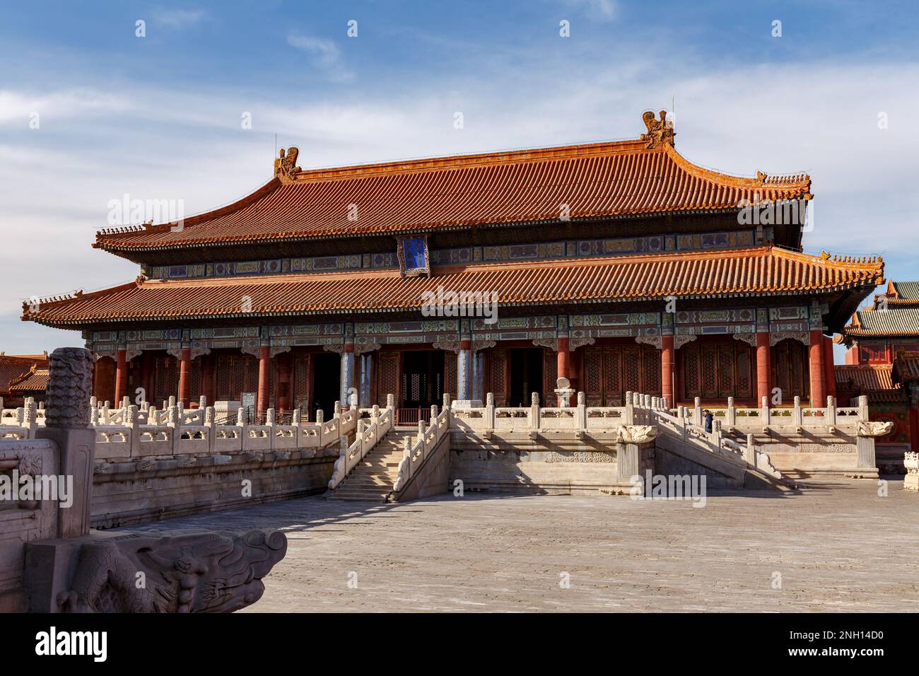 Architectural impressions from the Forbidden City palaces in Beijing ...