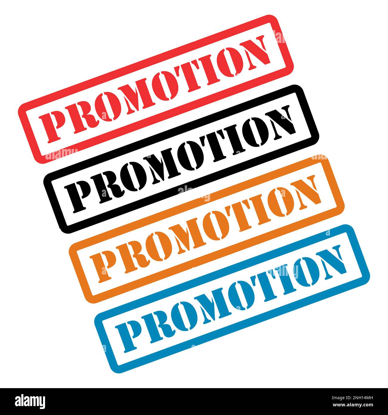 Set of Promotion stamp symbol, label sticker sign button, text banner ...