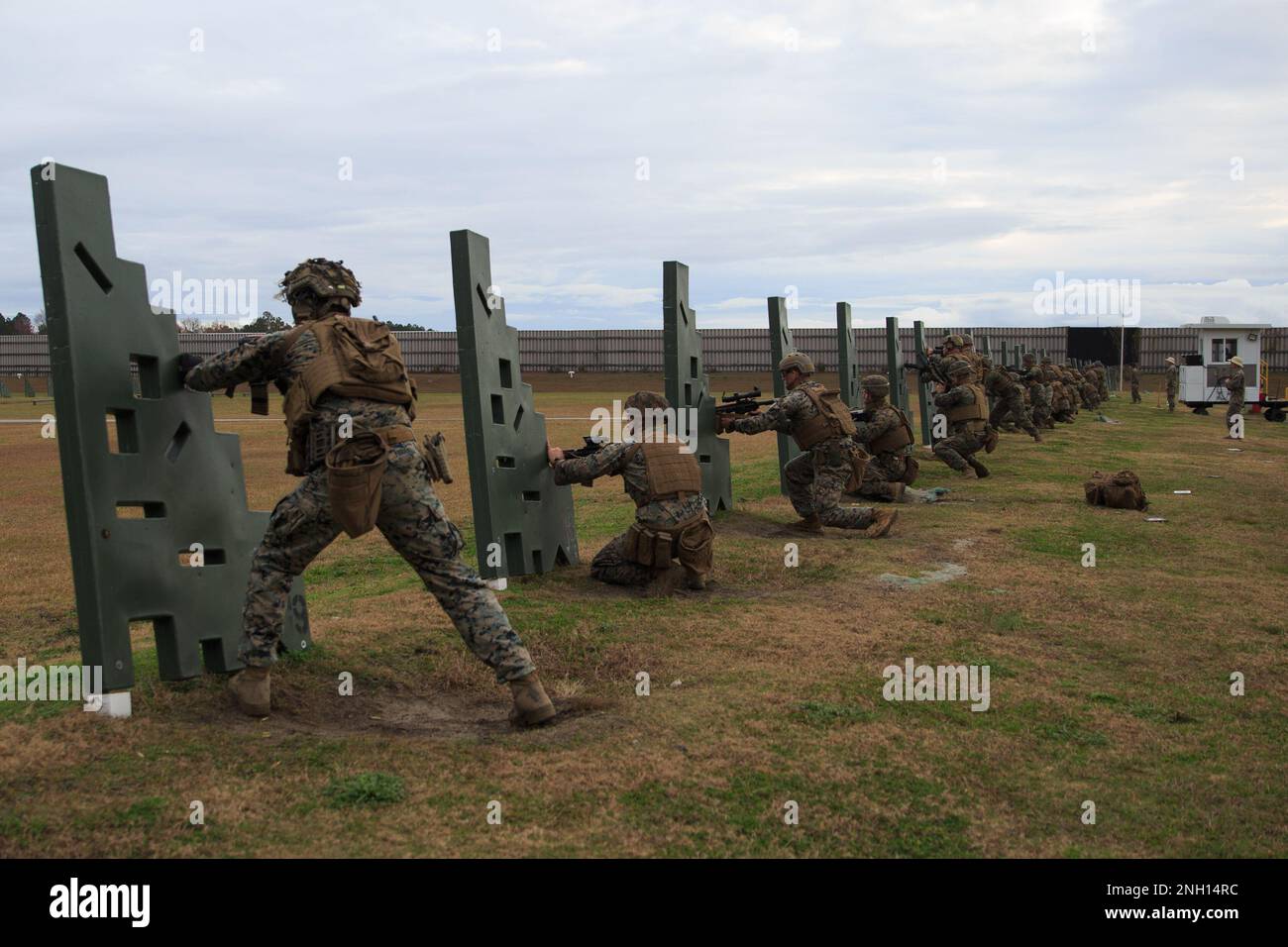 U.S. Marines with various units across Marine Corps Base (MCB) Camp ...