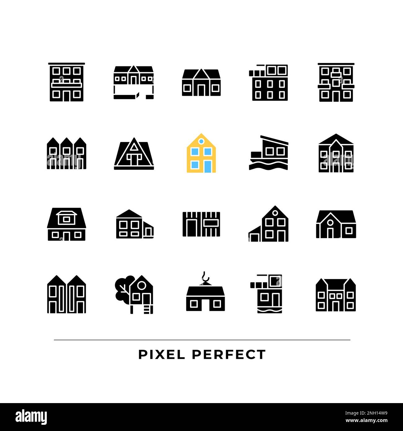 Cottage exteriors Stock Vector Images - Alamy