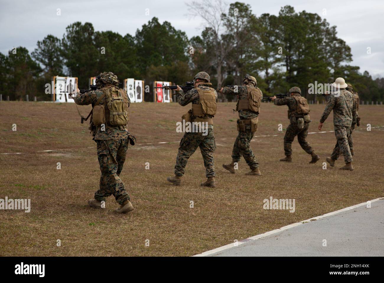 U.S. Marines with various units across Marine Corps Base (MCB) Camp ...