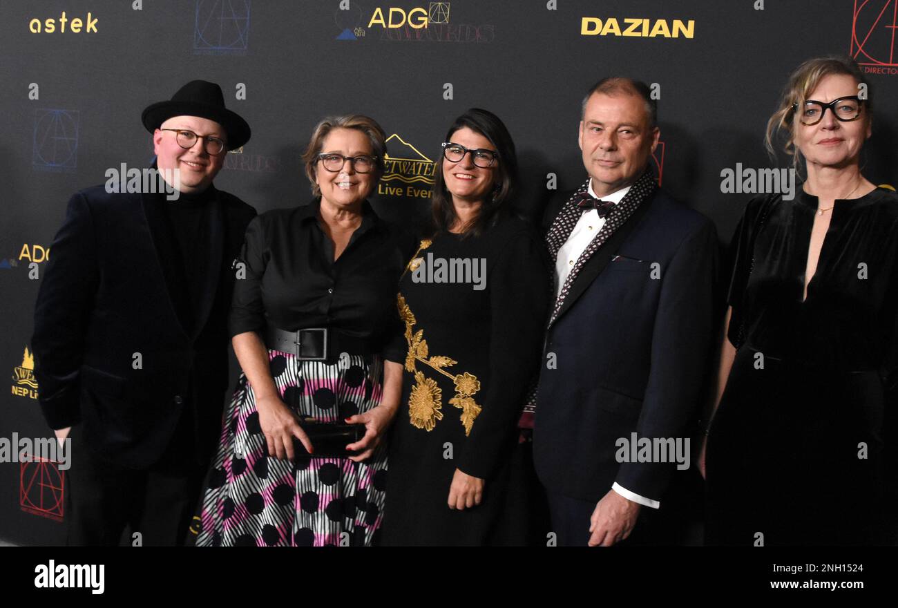 Los Angeles, California, USA 18th February 2023 (L-R) Michael Allen ...