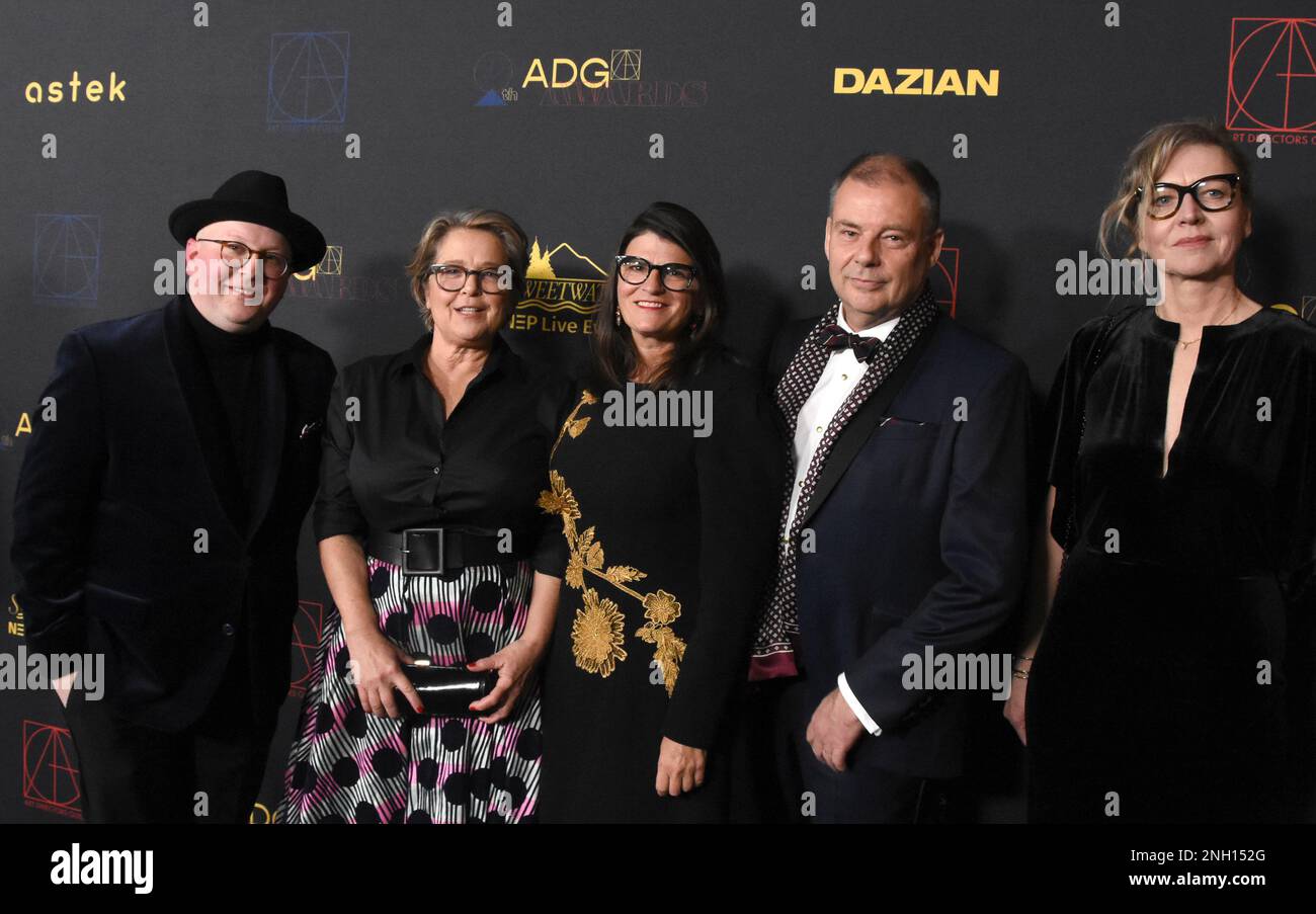 Los Angeles, California, USA 18th February 2023 (L-R) Michael Allen ...