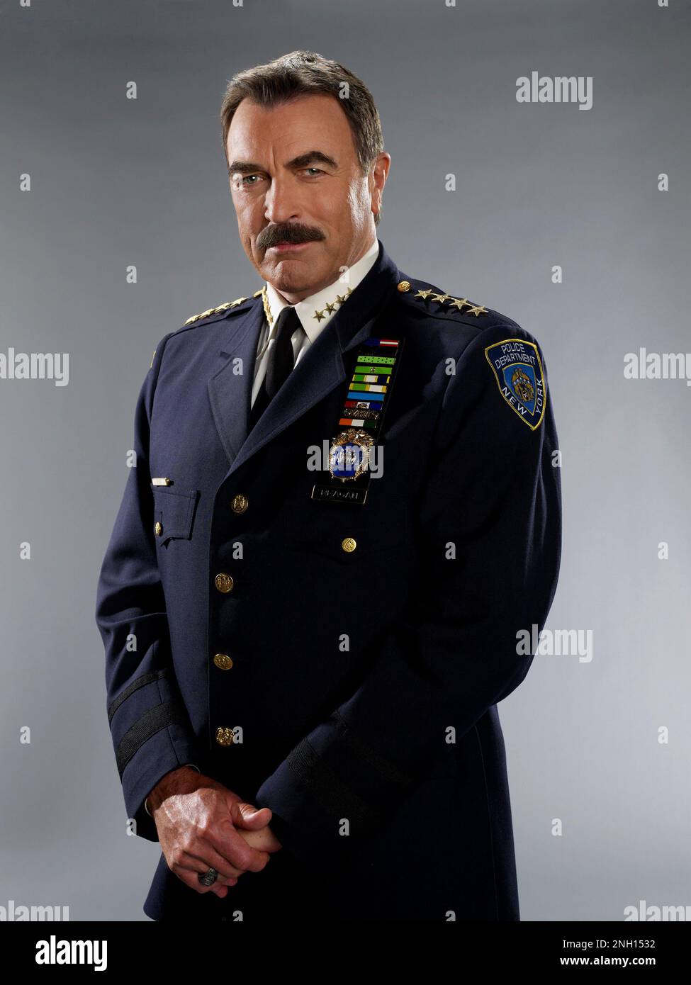 TOM SELLECK in BLUE BLOODS (2010), directed by ROBERT HARMON, RALPH HEMECKER and DAVID BARRETT ...