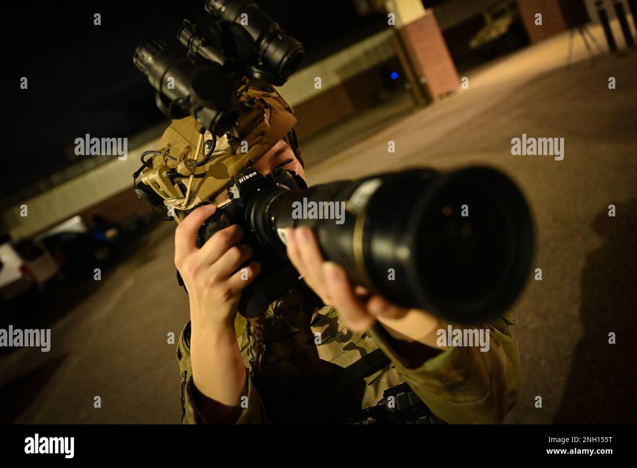 U.S. Air Force Staff Sgt. Alysia Blake, 1st Combat Camera Squadron ...
