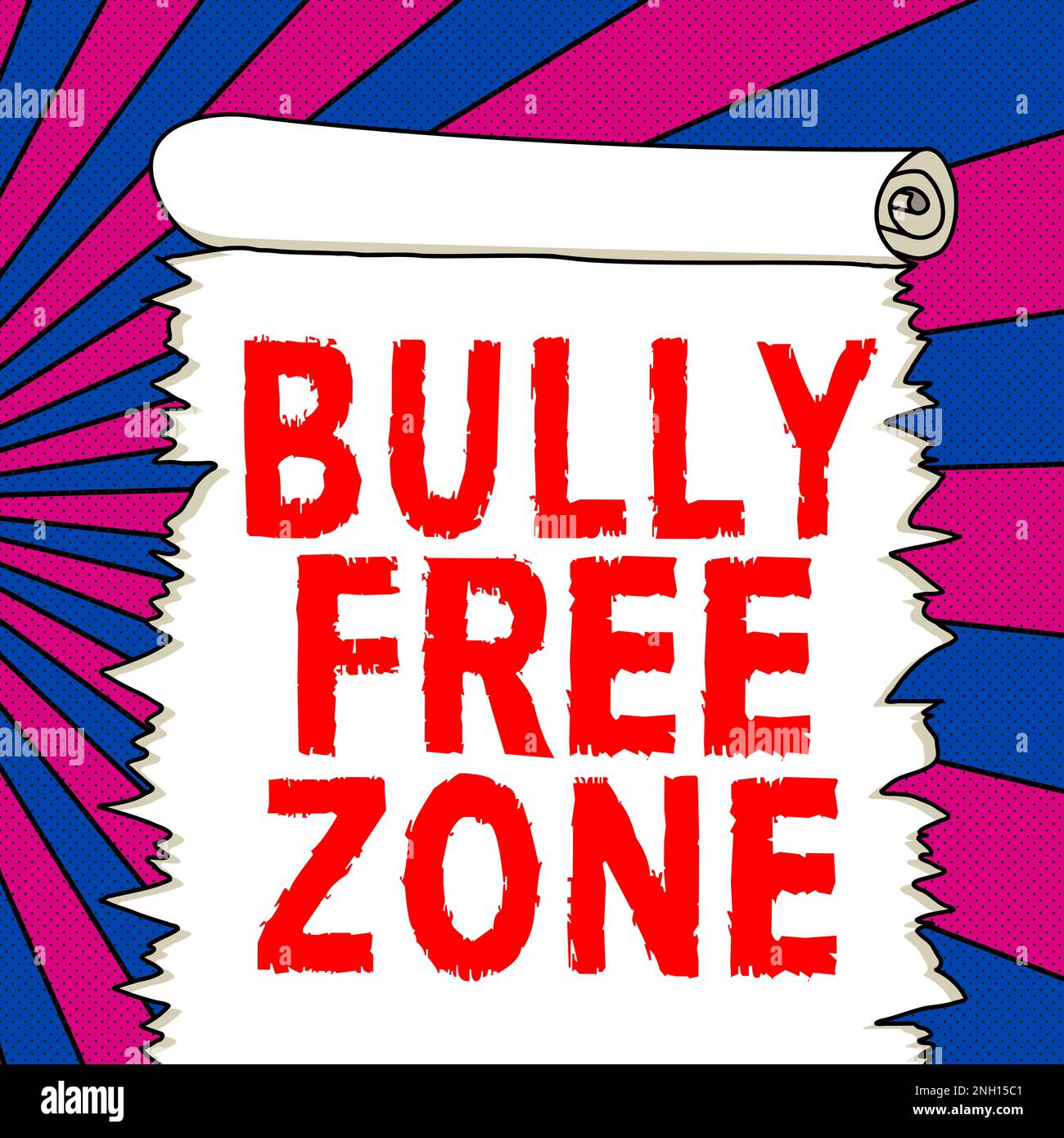Inspiration showing sign Bully Free Zone, Word for Be respectful to ...