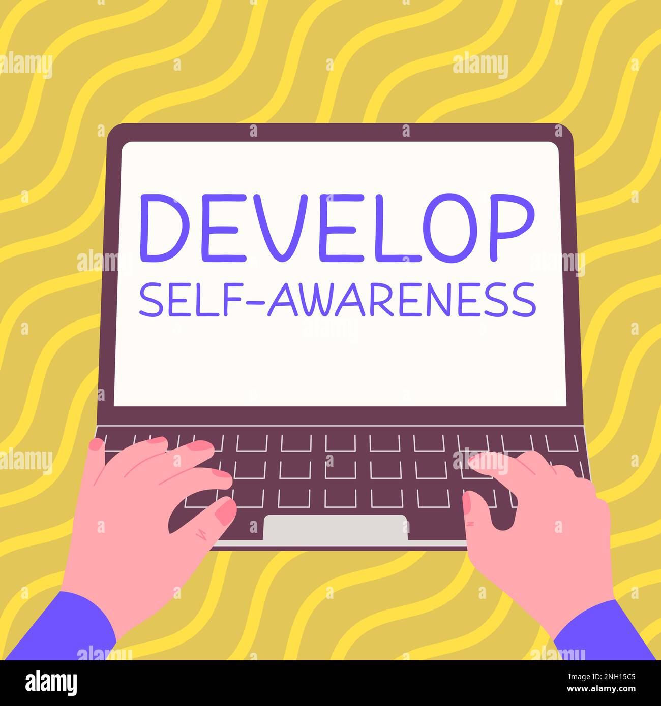 Writing displaying text Develop Self Awareness, Concept meaning Improve ... Writing displaying text Develop Self Awareness, Concept meaning Improve ...