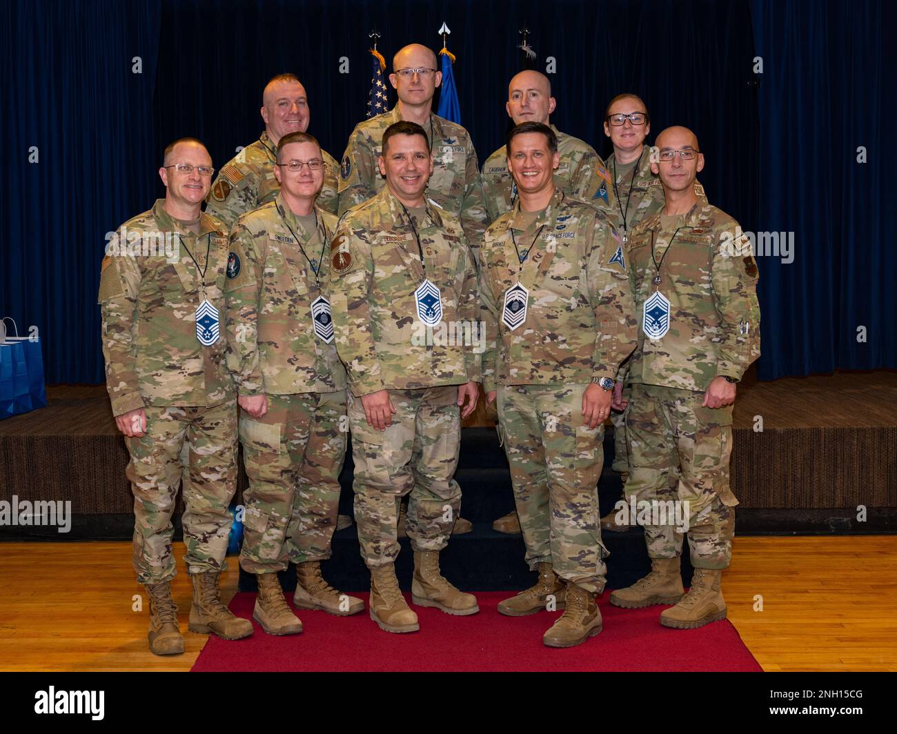 PETERSON SPACE FORCE BASE, Colo. – All chief master sergeant selects ...