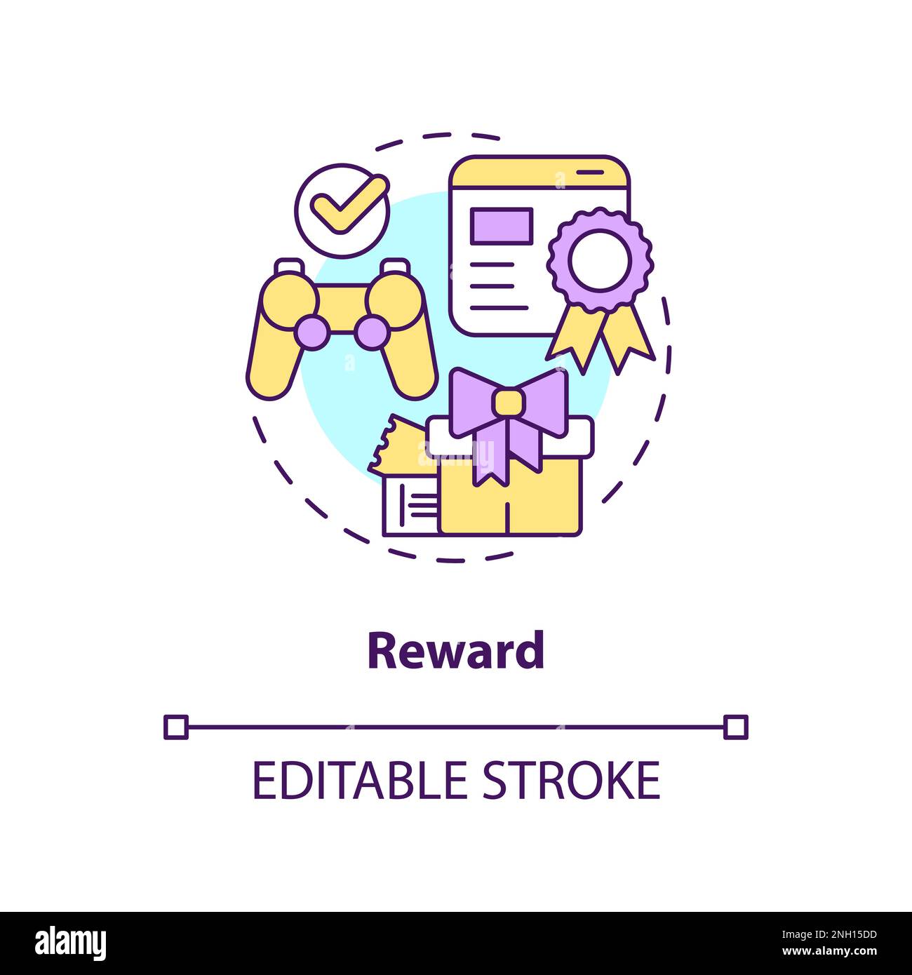 Gamification reward Stock Vector Images - Alamy