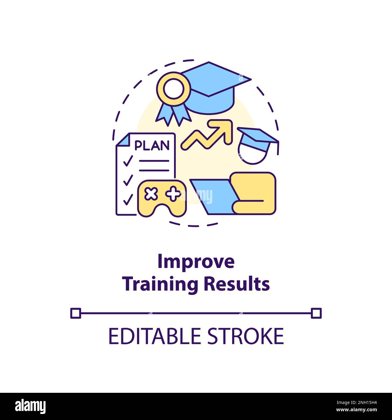 Training results Stock Vector Images - Alamy