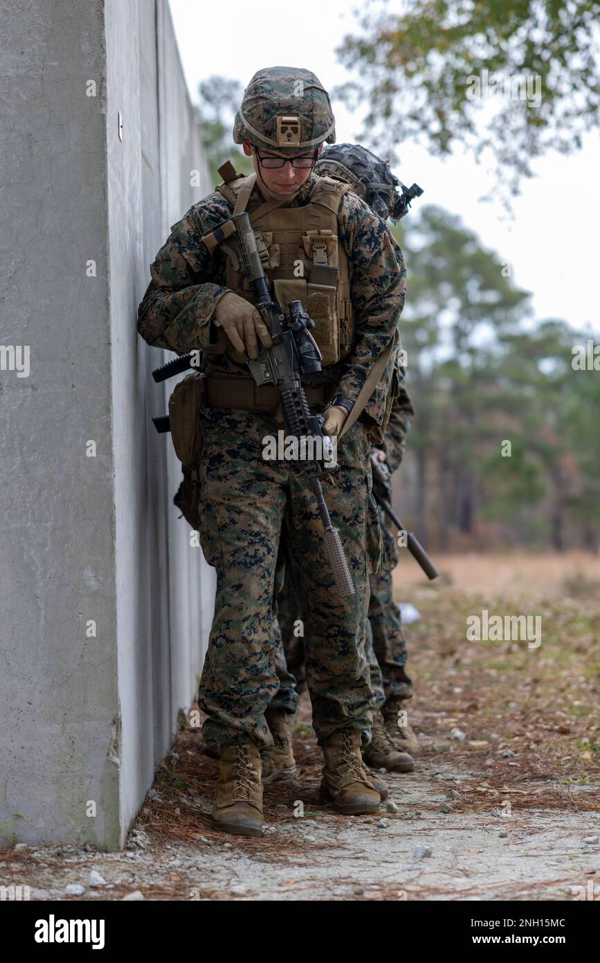 U.S. Marines with 2d Combat Engineer Battalion, 2d Marine Division ...