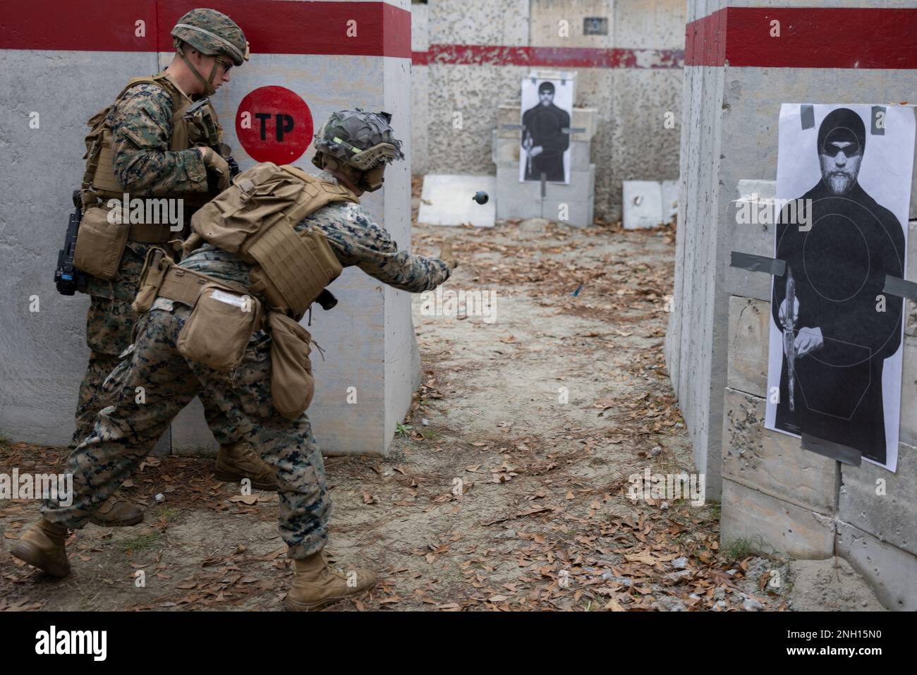 U.S. Marines with 2d Combat Engineer Battalion, 2d Marine Division ...