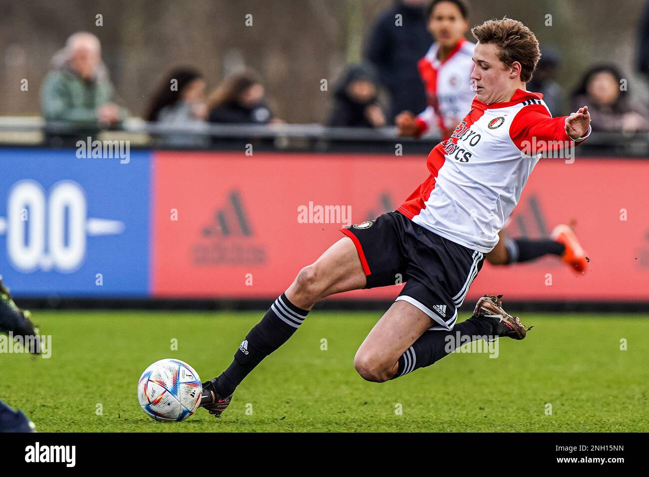 Rotterdam - Tobias van den Elshout during the match between Feyenoord ...