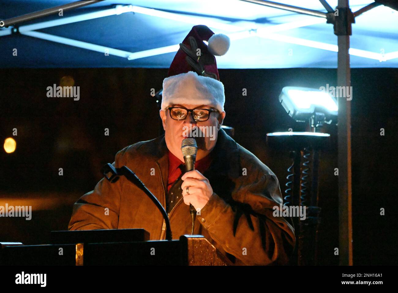 Fort Dix held the annual 2022 Holiday Tree lighting ceremony at the ...