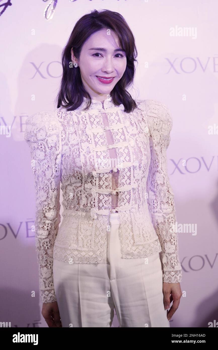 Hong Kong actress and singer Gigi Lai attended a brand activity in Shanghai, China, 16 February ...