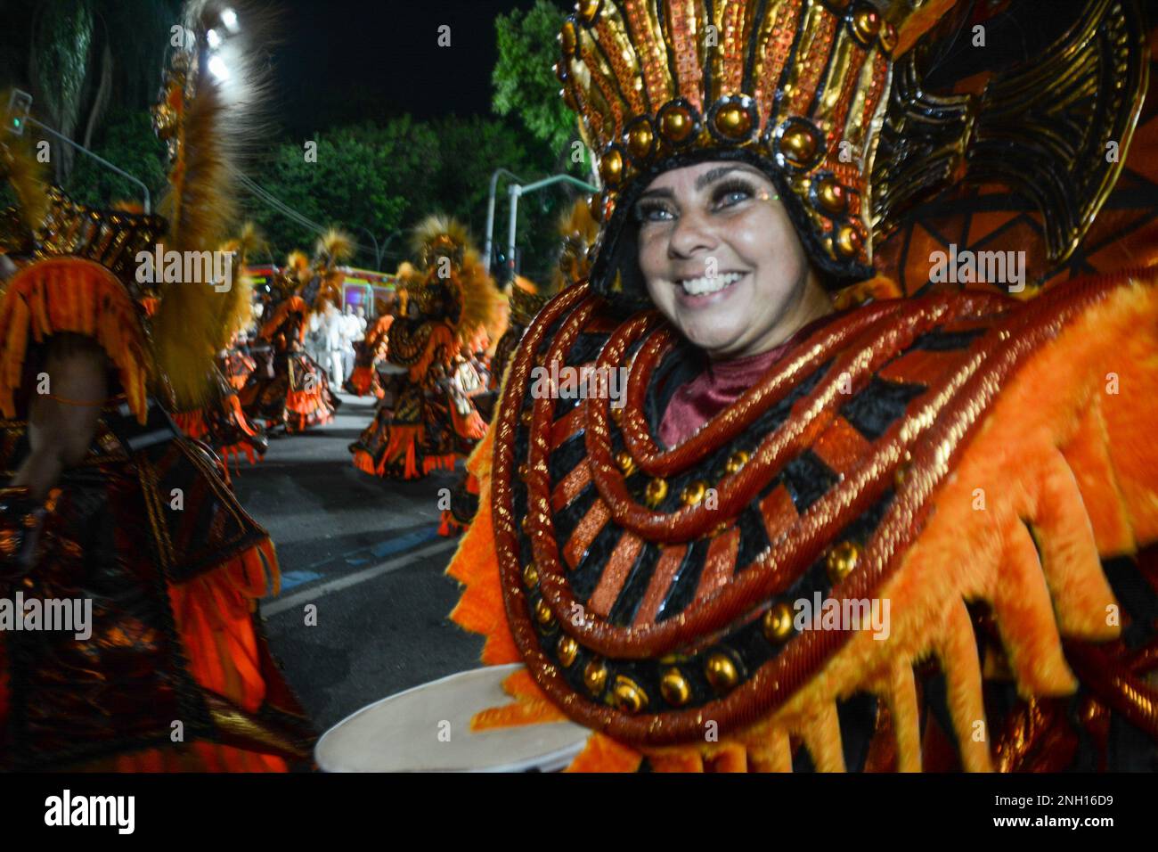 Rio de Janeiro, Rio de Janeiro, Brasil. 19th Feb, 2023. (INT) Imperio ...