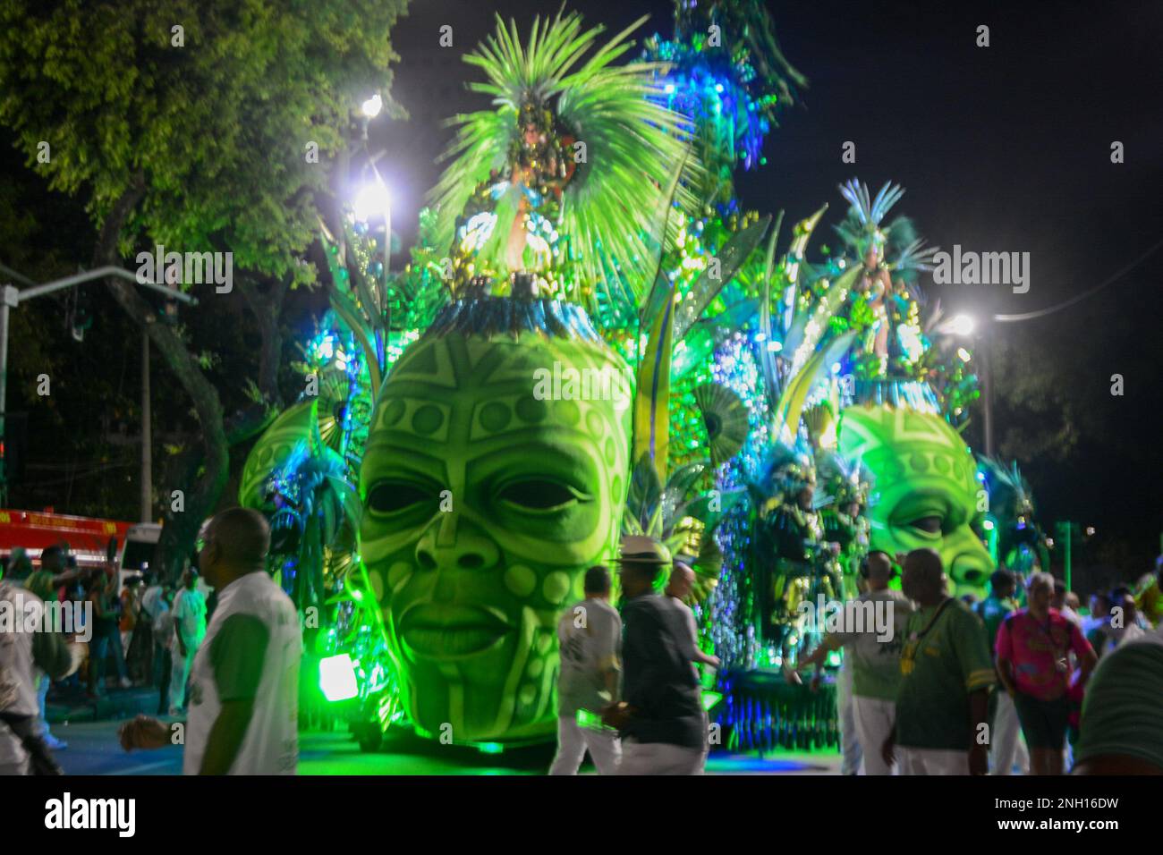 Rio de Janeiro, Rio de Janeiro, Brasil. 19th Feb, 2023. (INT) Imperio ...