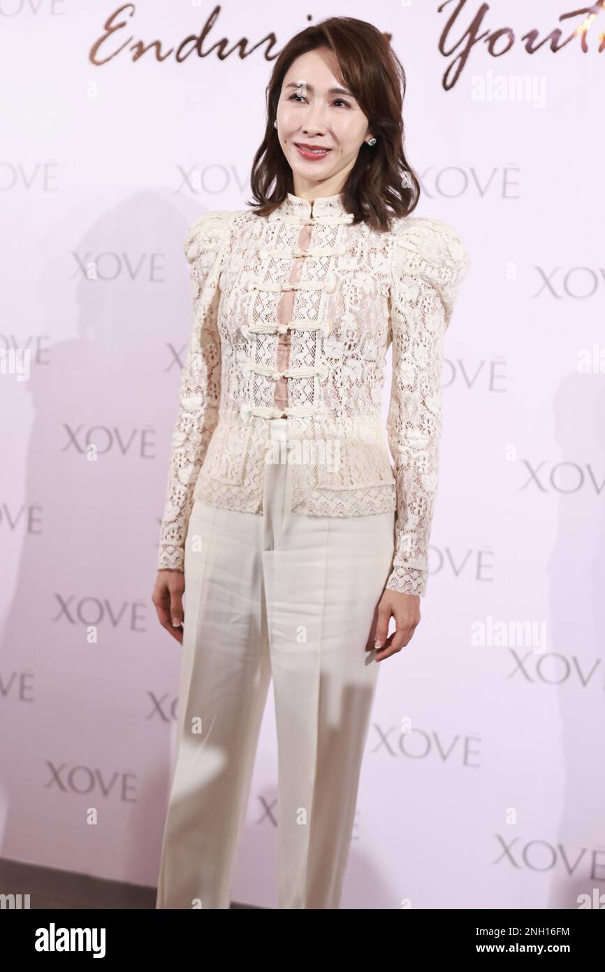 Hong Kong actress and singer Gigi Lai attended a brand activity in Shanghai, China, 16 February ...