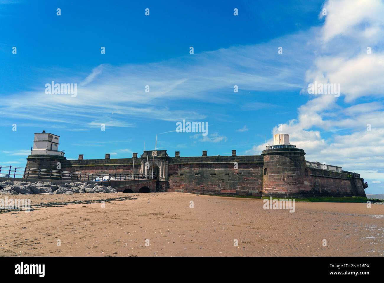 Fort Perch Rock is a former defence installation situated at the mouth ...