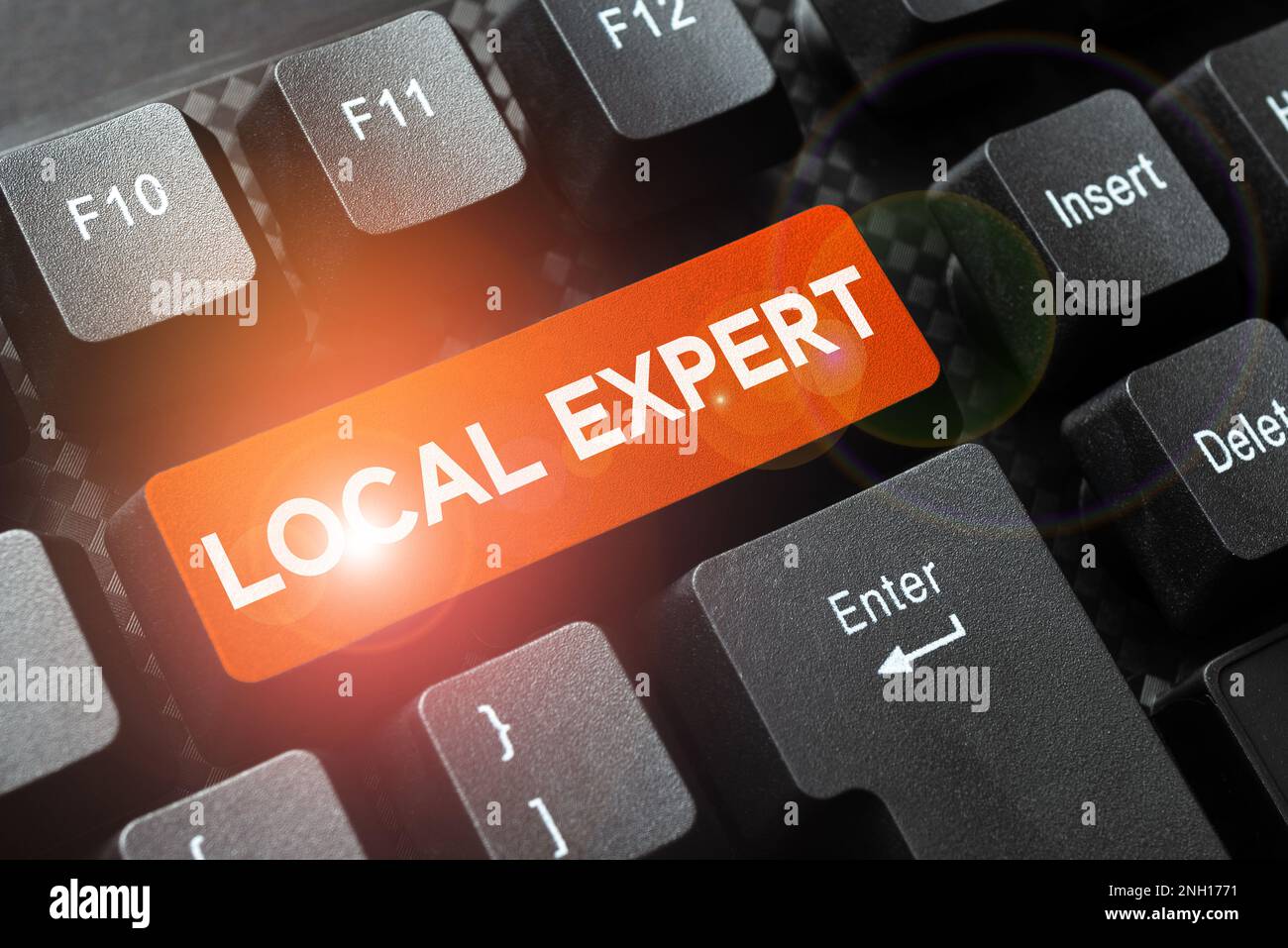 Text sign showing Local Expert, Word for offers expertise and ...