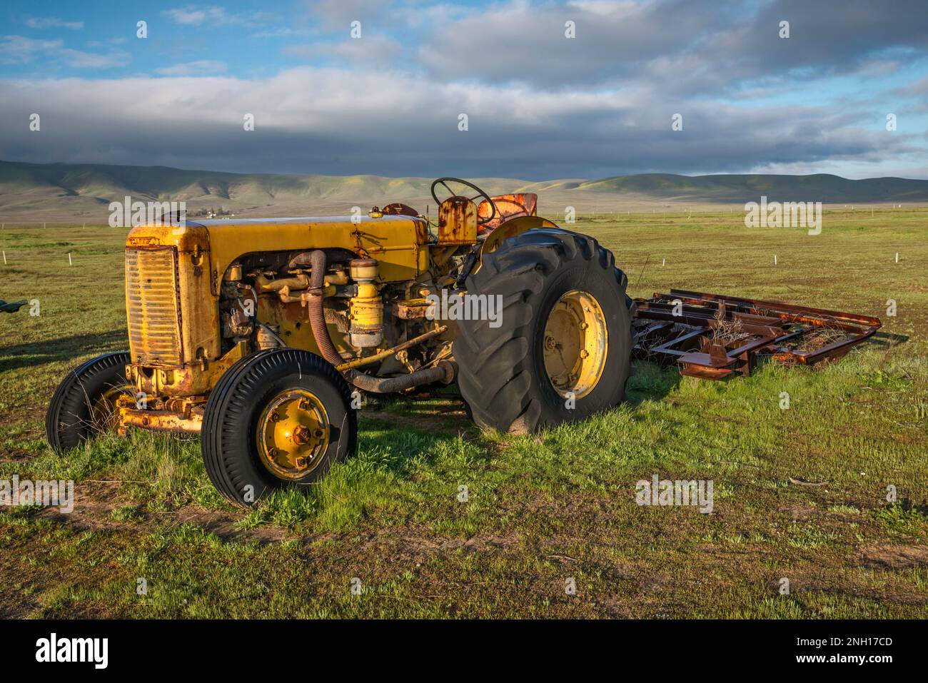 Old Case tractor preserved near Goodwin Education Center, at former ...