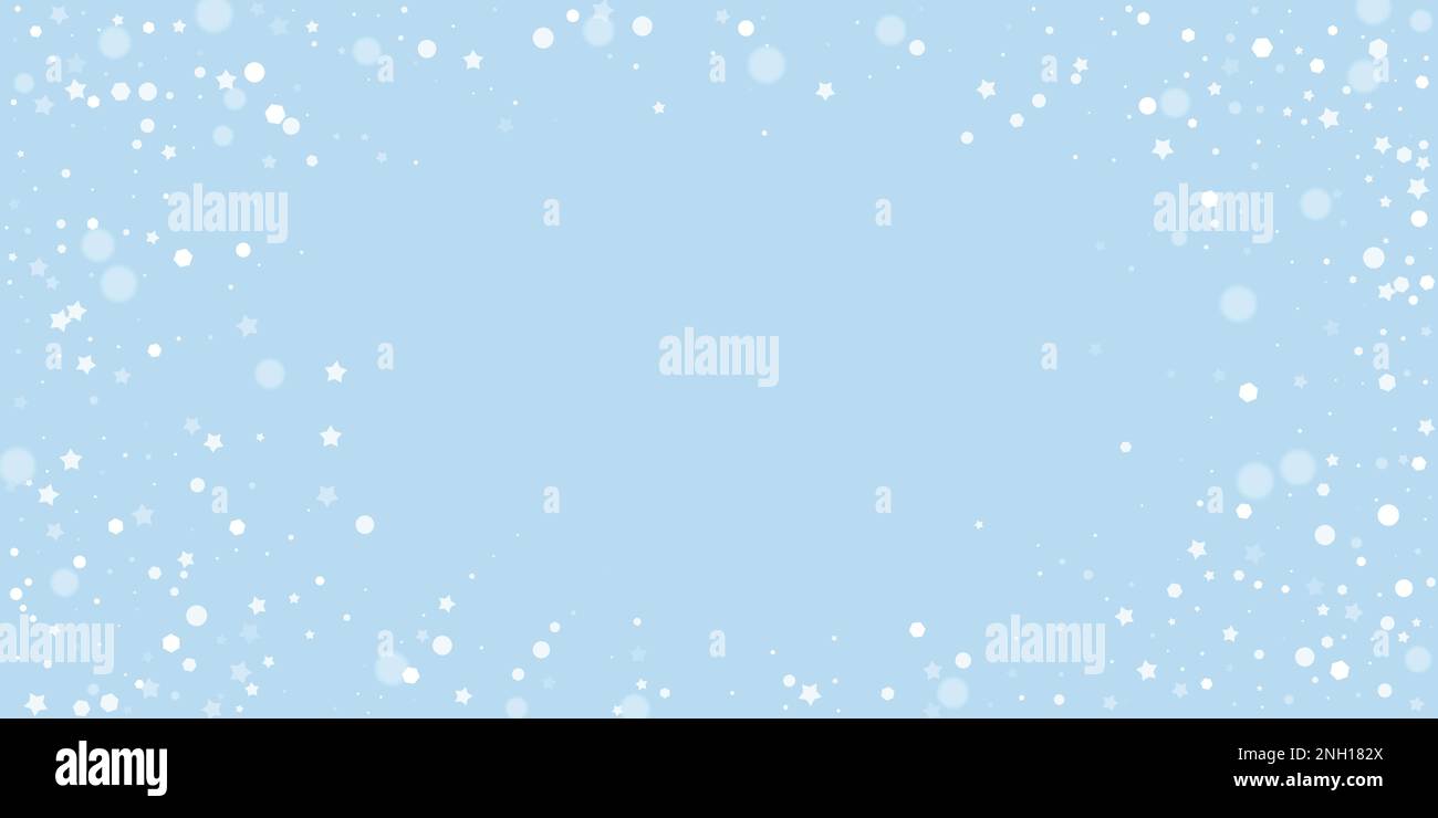 Snowfall overlay christmas background. Subtle flying snow flakes and ...