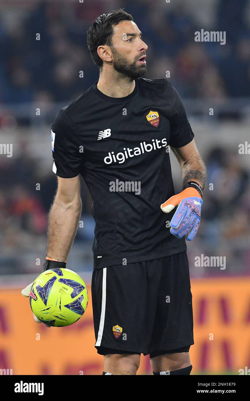 Rome, Lazio. 19th Feb, 2023. Rui Patricio of AS Roma during football ...