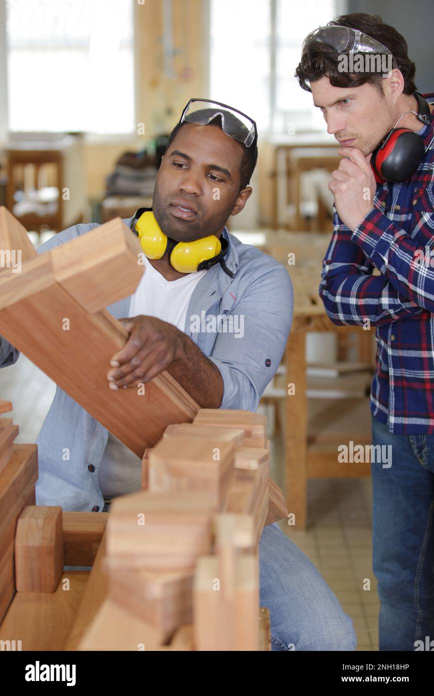 profession carpentry technology and people concept Stock Photo - Alamy