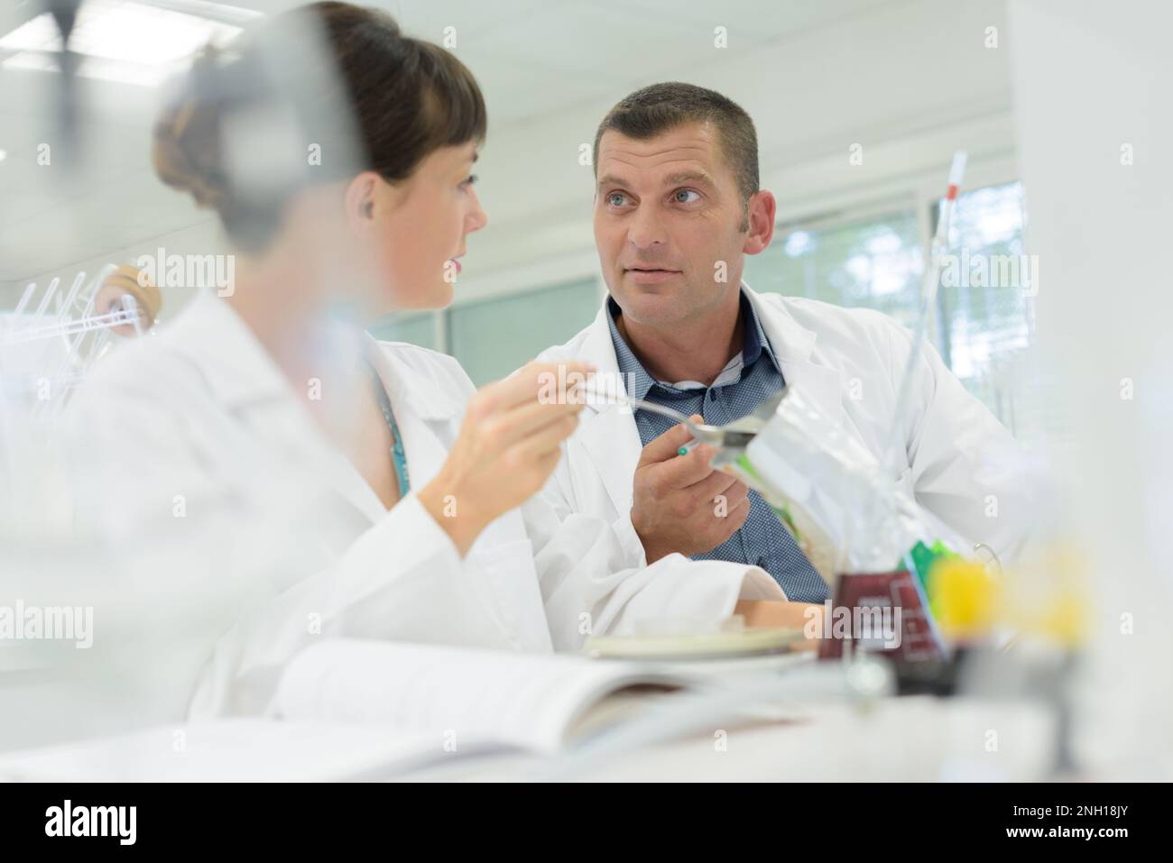 a food and safety laboratory Stock Photo - Alamy