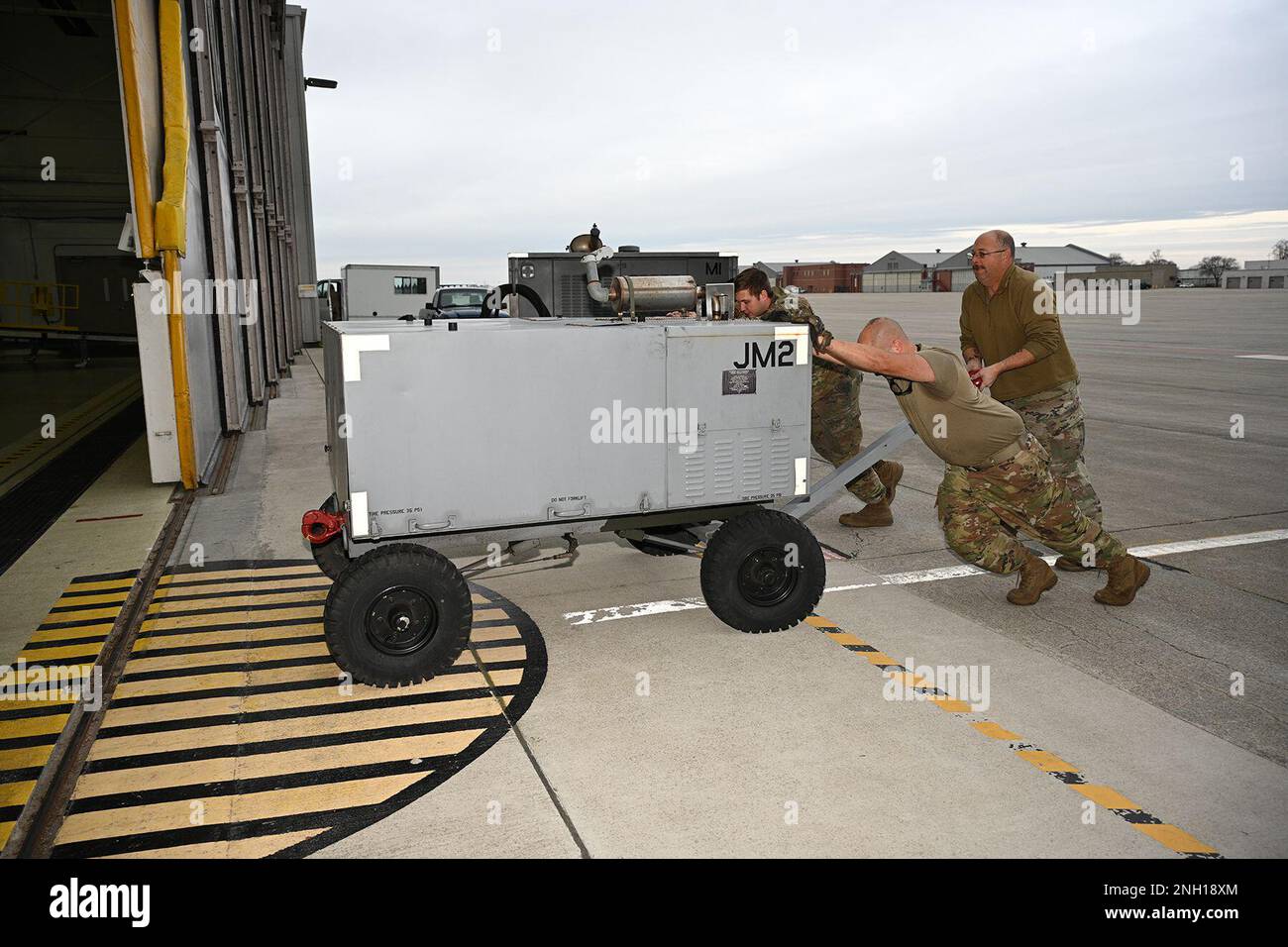Airmen from the 127th Air Refueling Group, Selfridge Air National Guard ...