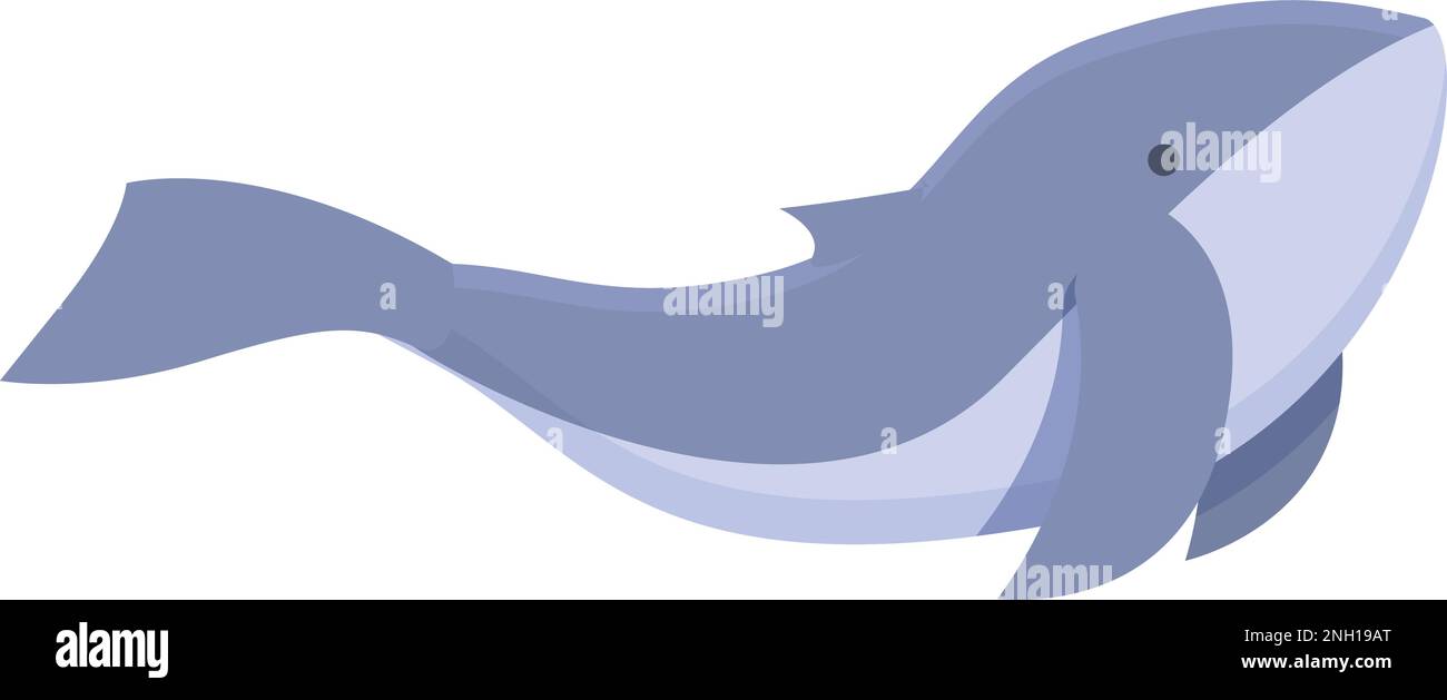 Sea whale icon cartoon vector. Chile travel. Landmark culture Stock ...