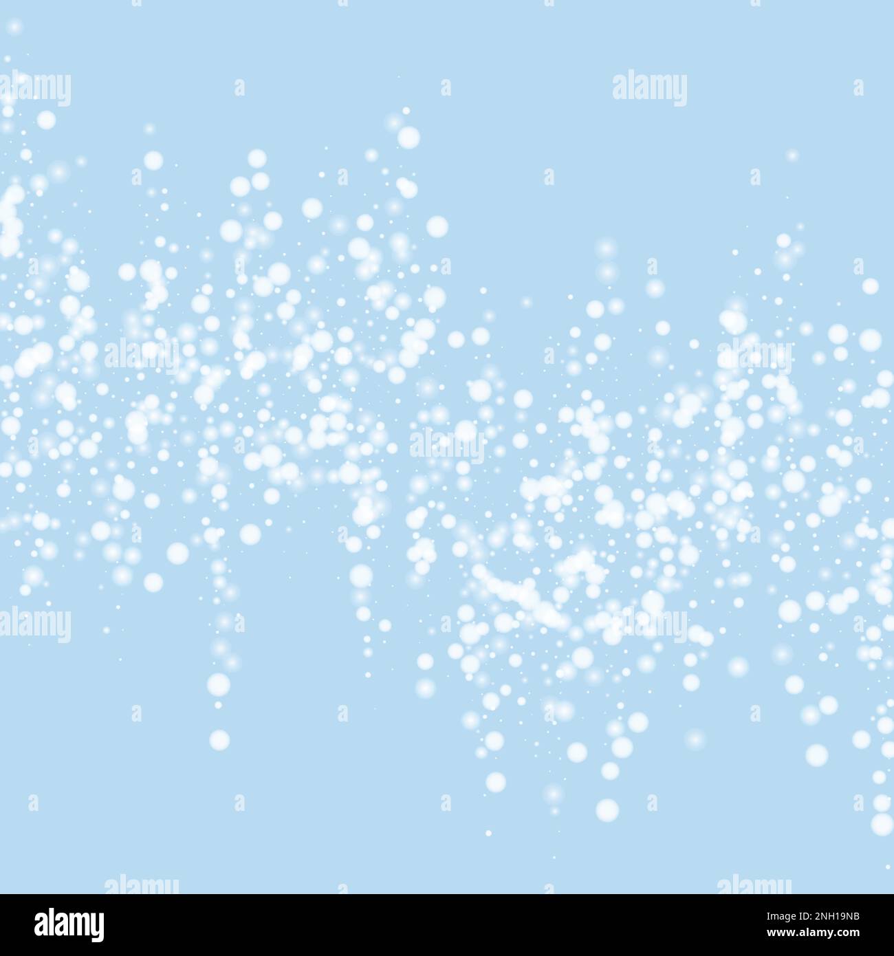 Magic falling snow christmas background. Subtle flying snow flakes and ...